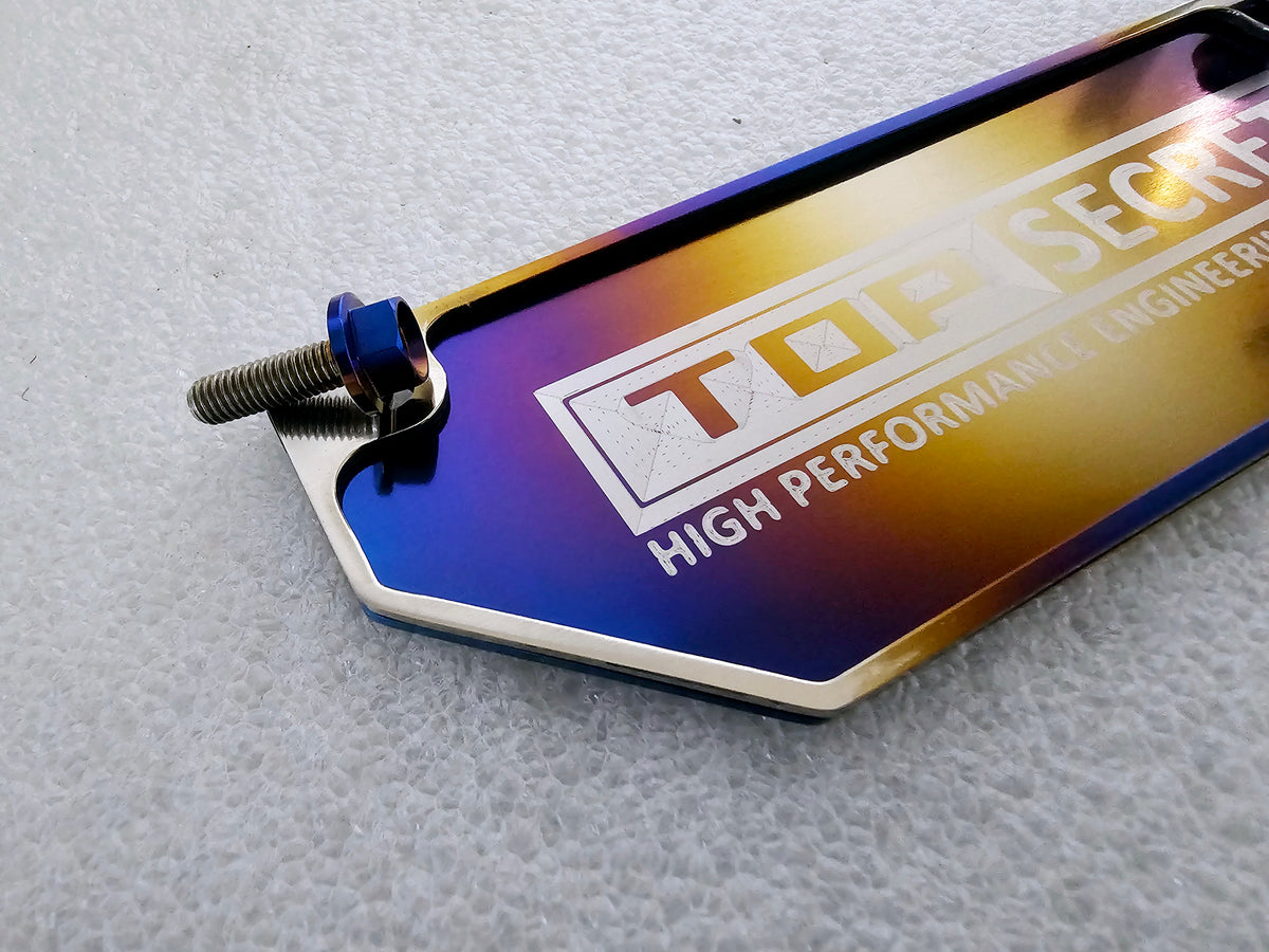 Titanium Works GTR R35 engine build plaque