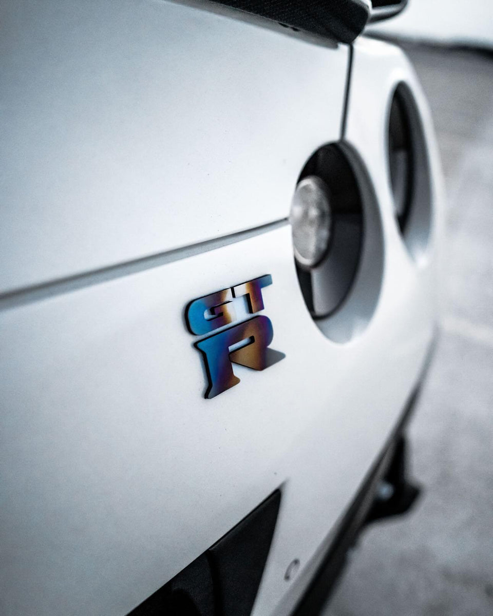 Nissan GTR emblem badge – Titanium Works