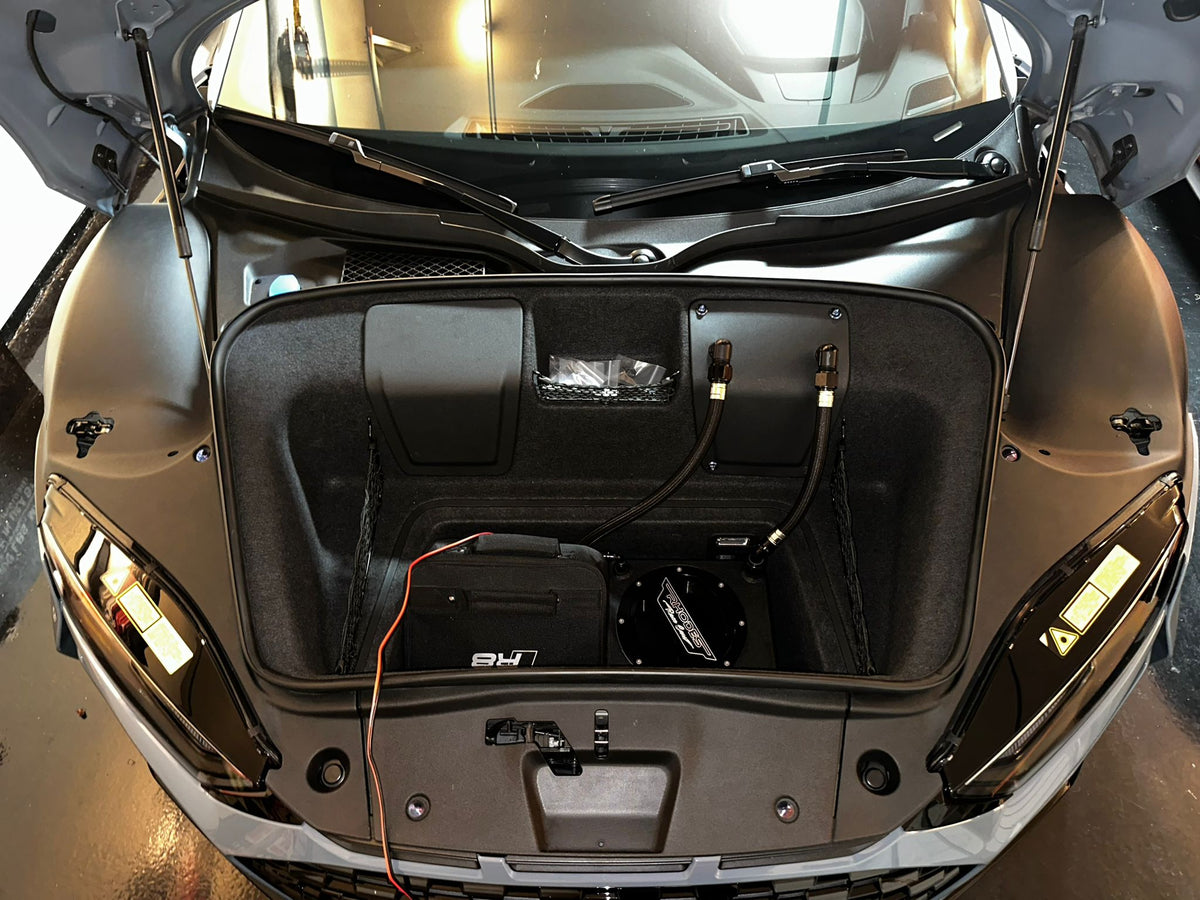 2016+ Audi R8 "FRUNK" hardware – Titanium Works