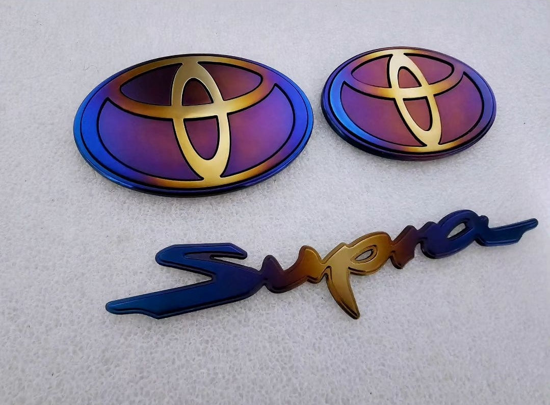Toyota Supra A90 -A91 emblems / badges – Titanium Works
