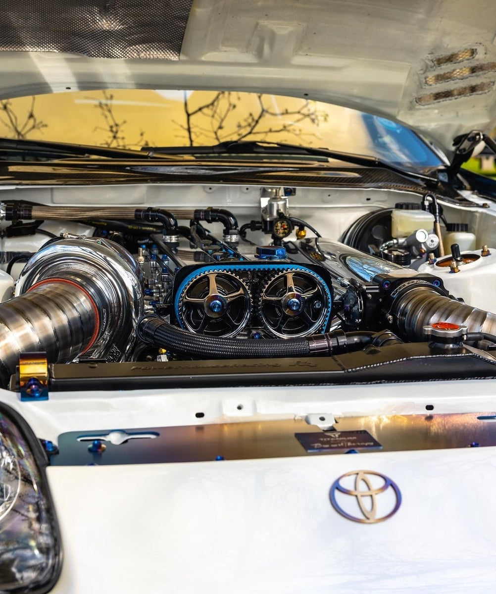 Toyoto Supra MK4 cooling panel – Titanium Works