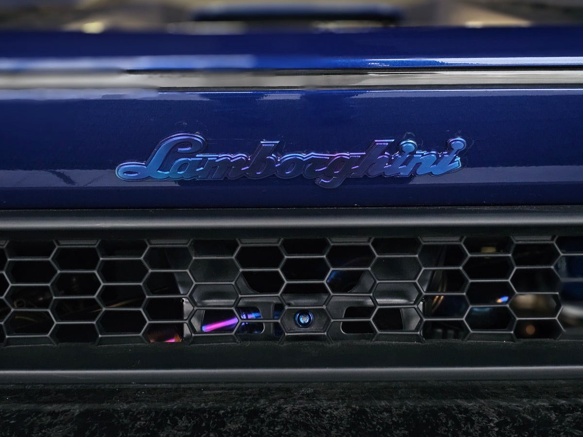 Lamborghini emblems – Titanium Works
