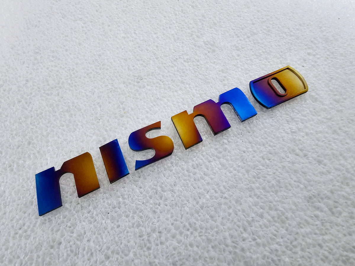 Nismo emblem – Titanium Works