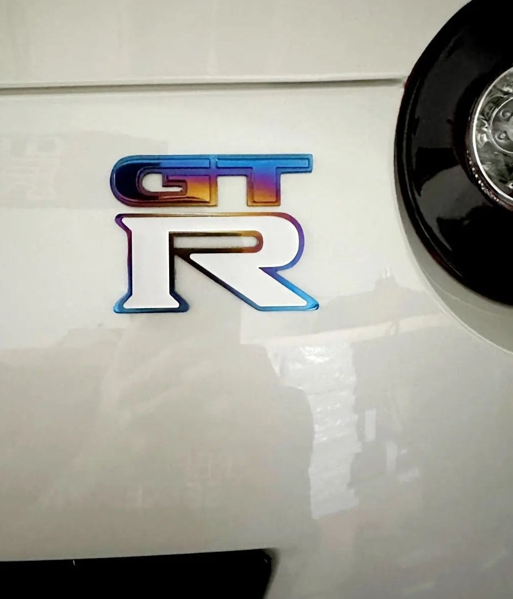 Nissan GTR emblem badge – Titanium Works