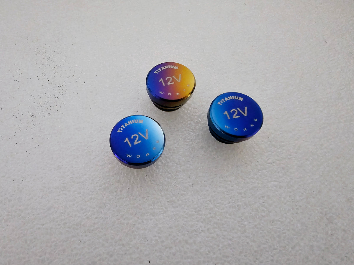 Titanium 12v / cigarette lighter outlet plug – Titanium Works