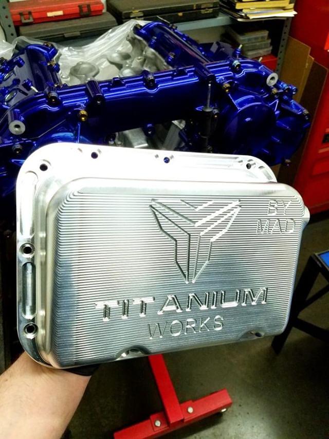 GTR R-35 OIL PAN – Titanium Works