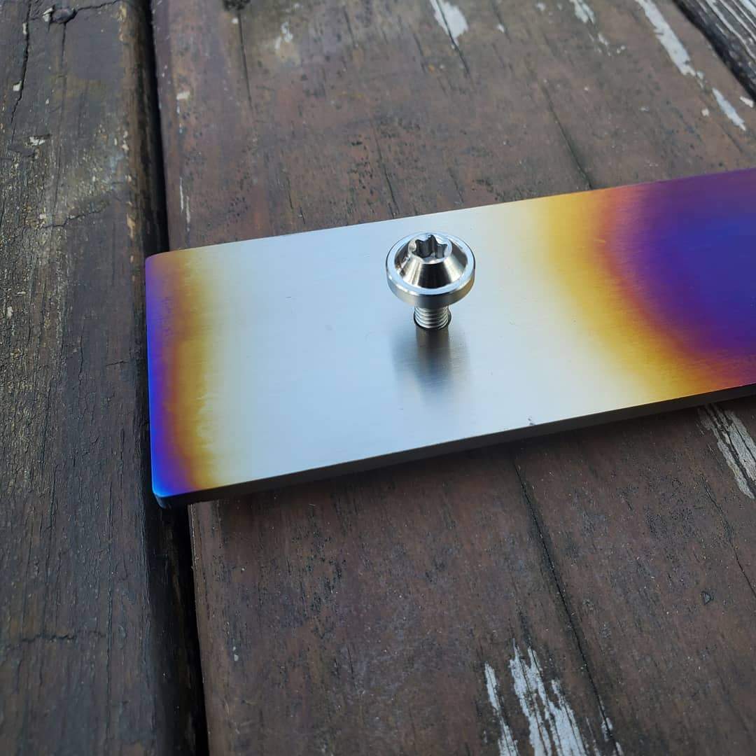 License plate delete – Titanium Works