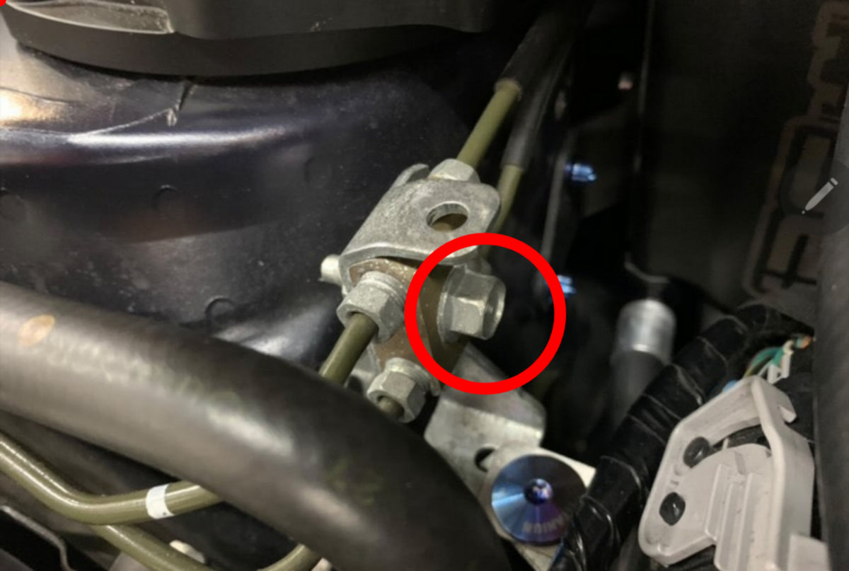 Subaru brake line T bolt – Titanium Works