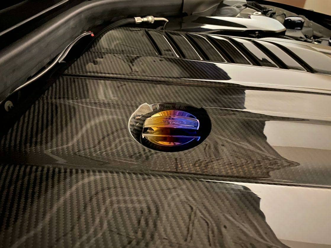 Titanium Works A90 2020+ Toyota Supra engine bay cap set