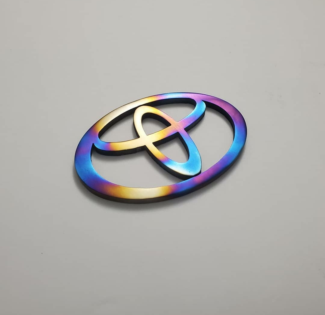 Toyota emblem – Titanium Works