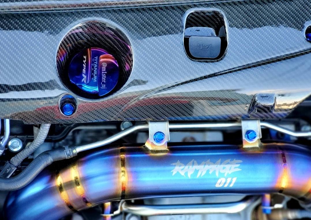 2017 - 2021 FK8 Honda Civic type R engine bay kit – Titanium Works